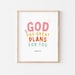 Kids Bible Verse, Scripture Poster Wall Art, Church Sunday School Decor ...