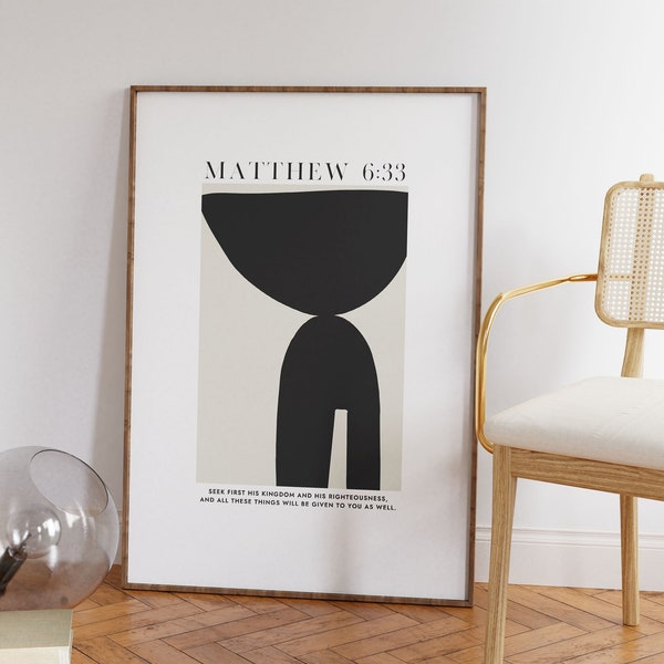 Matthew 6 33 - Etsy