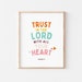Kids Bible Verse, Scripture Poster Wall Art, Church Sunday School Decor ...