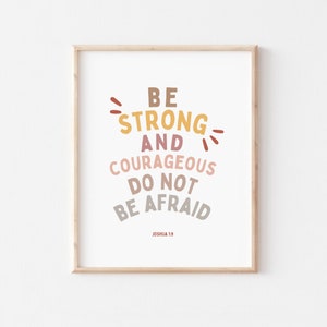 Kids Bible Verse Wall Art, Sunday School Decor, Christian Education ...