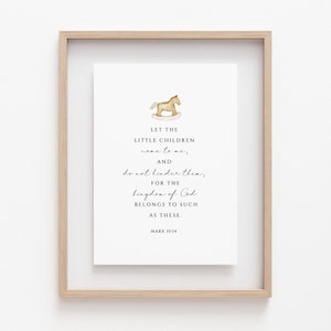 Mark 10:14 Let the Little Children Come to Me Bible Verse - Etsy
