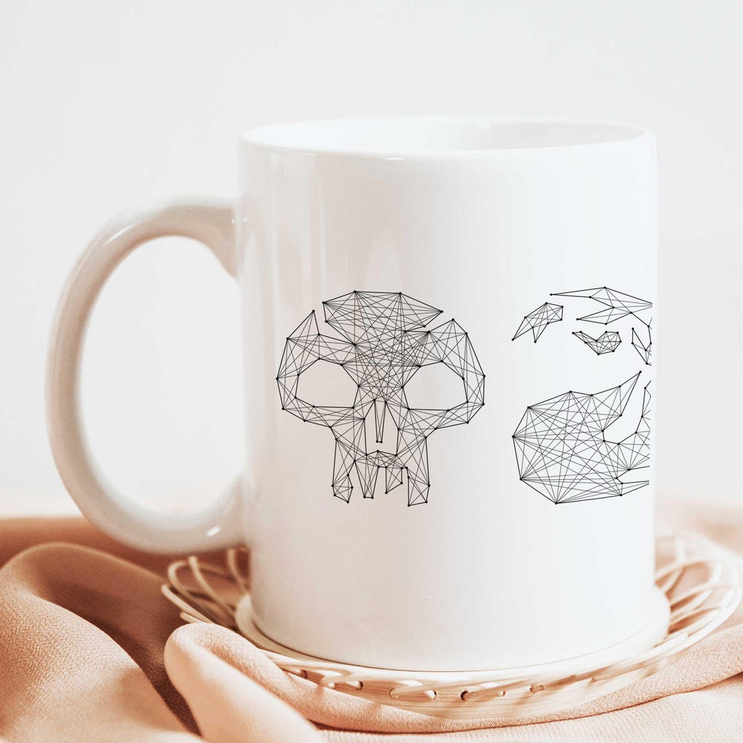 MTG Geometric Mana Mug, Magic the Gathering Gift, Ceramic Coffee Cup ...