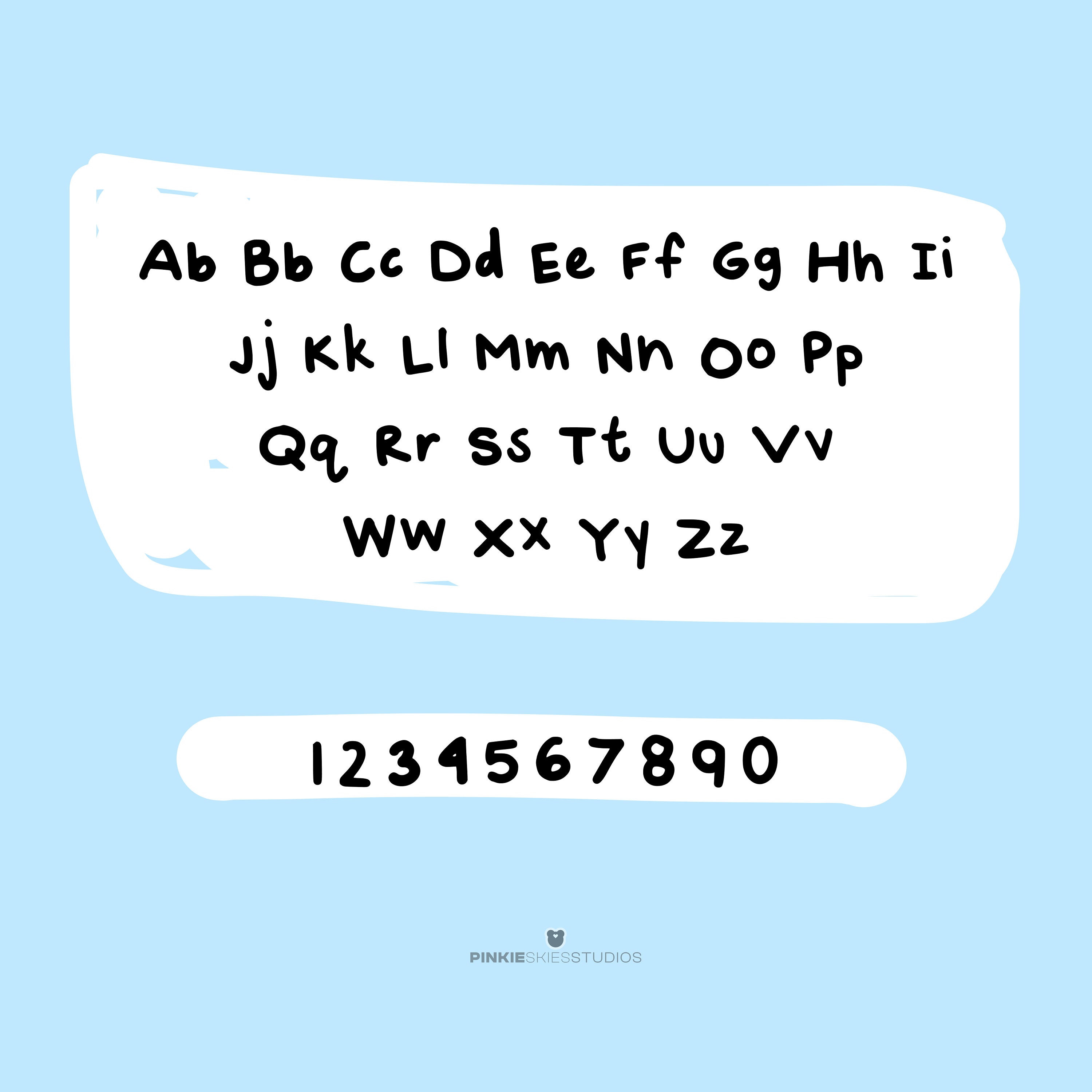 Clio Cute Handwritten Font for Vtuber Logos Notetaking and Journaling ...