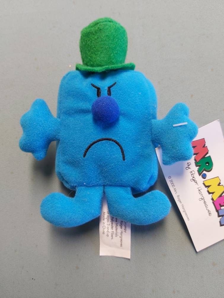 Mr Grumpy Mr Men Toy Still With Tags - Etsy Australia