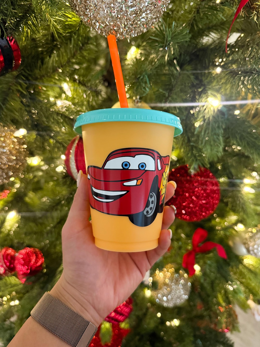 Color Changing Cold Cup - Lightning Mcqueen, Cars Movie, Cars Pixar ...