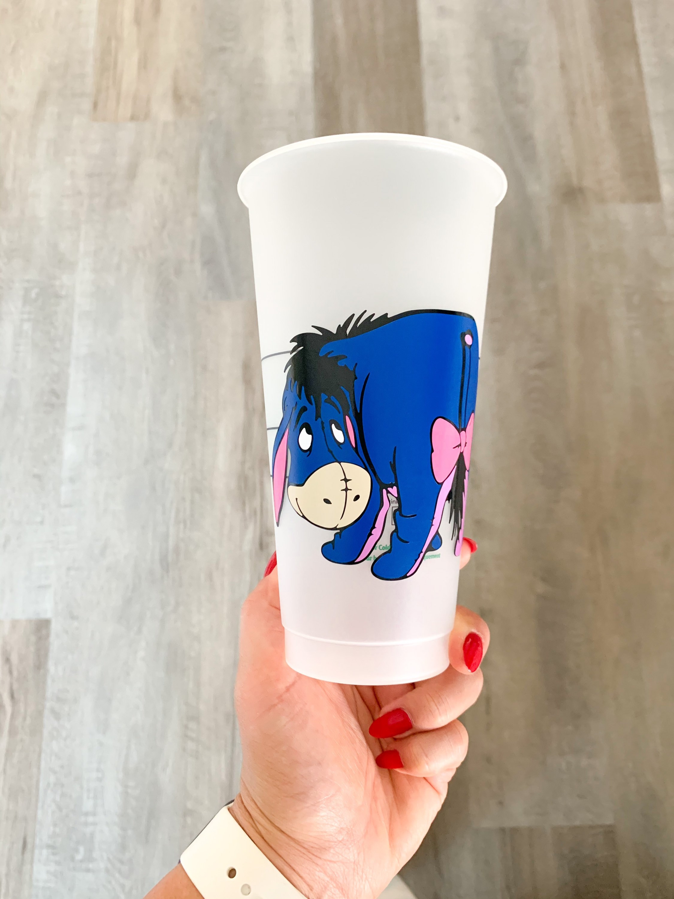 Eeyore Cold Cup Tumbler Custom Tumbler Disney Tumbler | Etsy