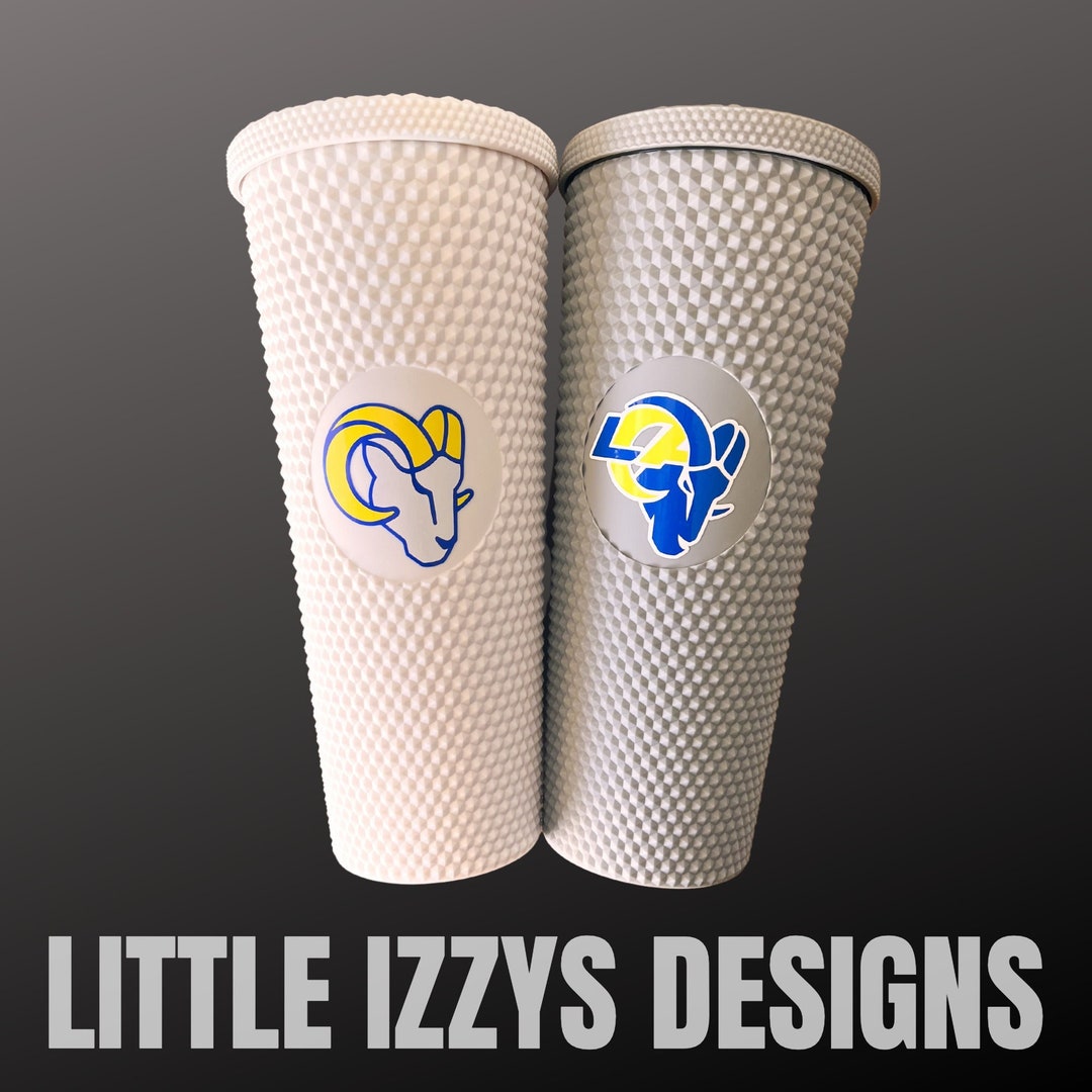 Los Angeles Rams Cup, LA Rams Cup, Rams Gift, Rams Studded Cup, LA Rams ...