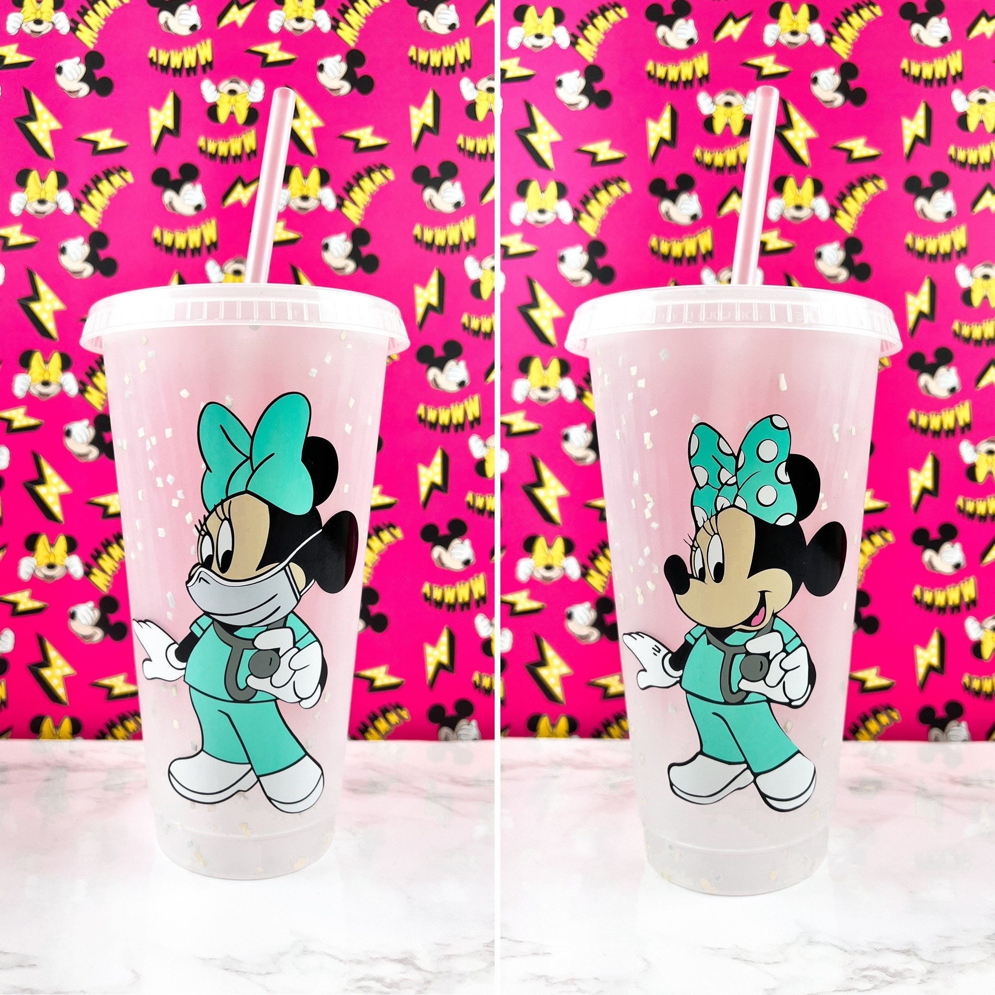 Nurse Minnie Nurse Cup Doctor Cup RN Cup Custom Doctor - Etsy