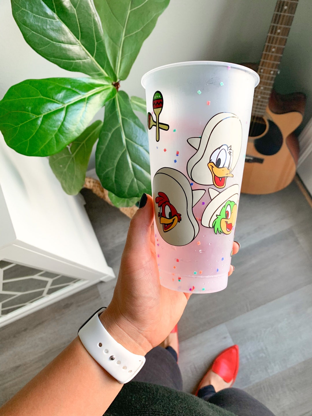 Three Caballeros Cup 3 Caballeros Donald Duck Cup Color Changing Cold ...