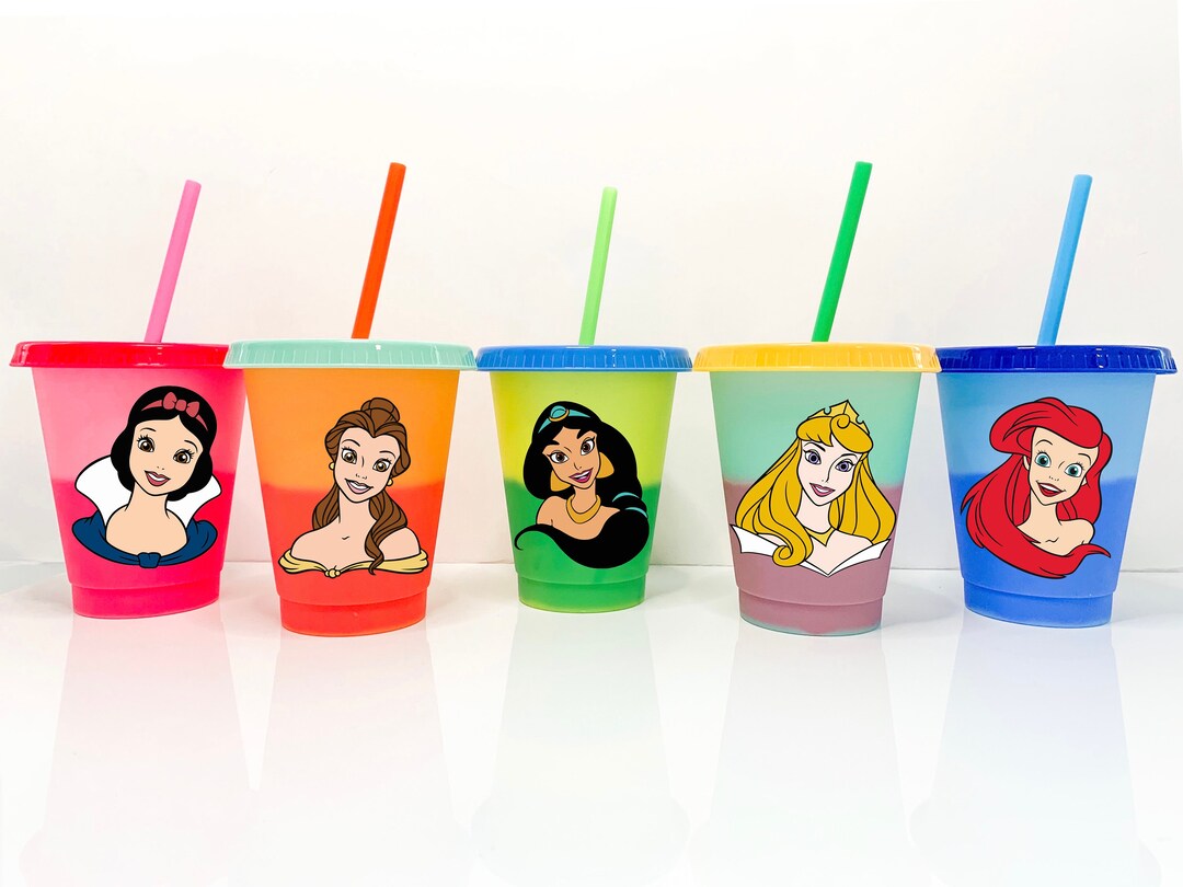 Color Changing Cold Cup - Disney Princess Cup - Snow White - Belle ...