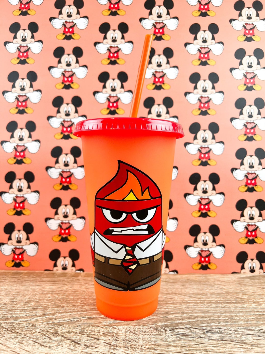 Anger Cup - Inside Out Movie Cup - Anger Inside Out Cup - Disney ...