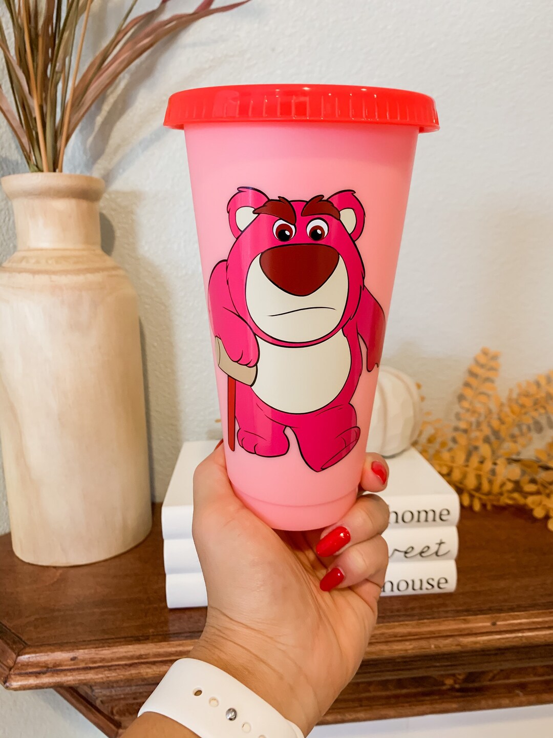 Lotso Cup - Toy Story Tumbler - Toy Story Cup - Lotso Gift - Disney Cup ...