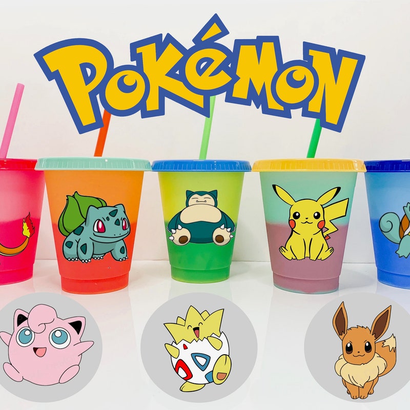 Pokemons Cup - Etsy
