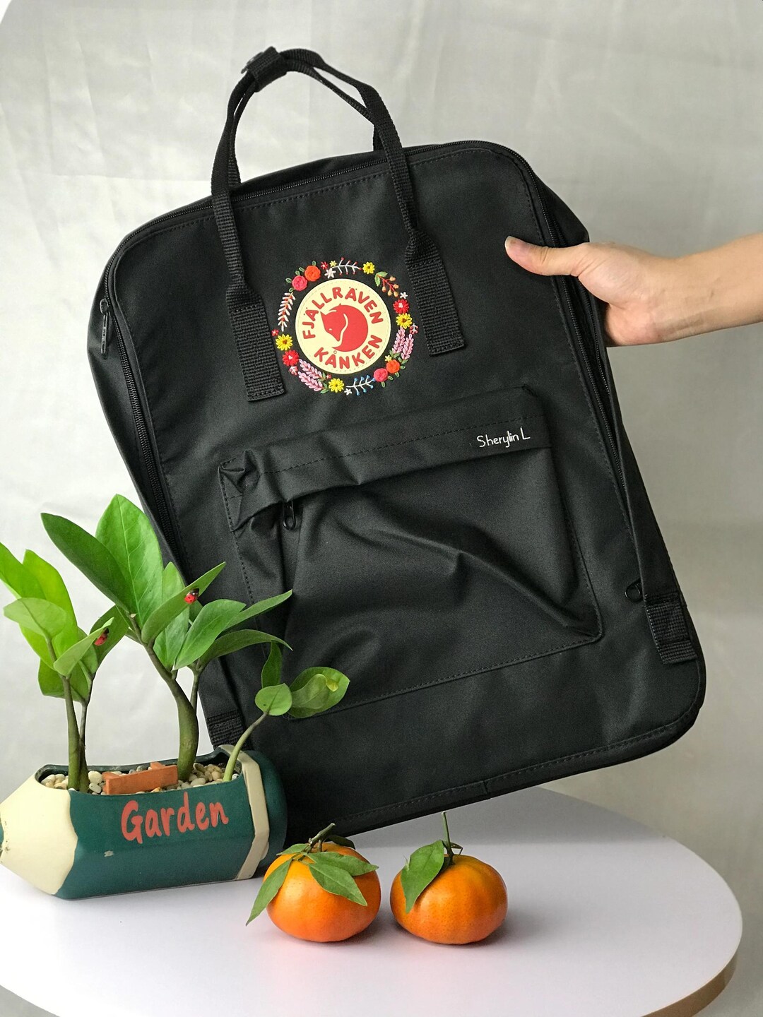 Kanken Embroidery Pattern - Fjallraven Kanken Embroidered Patch ...