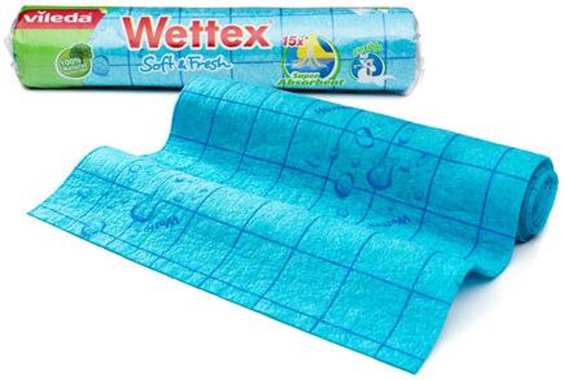 The Original Wettex Soft & Fresh (1 Roll) - Made in Sweden, Ships From ...