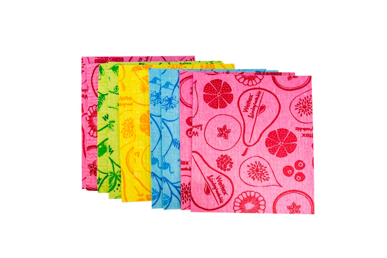 Wettex - the Original Swedish Sponge Cloth (10 Pack Colored) Ships From ...