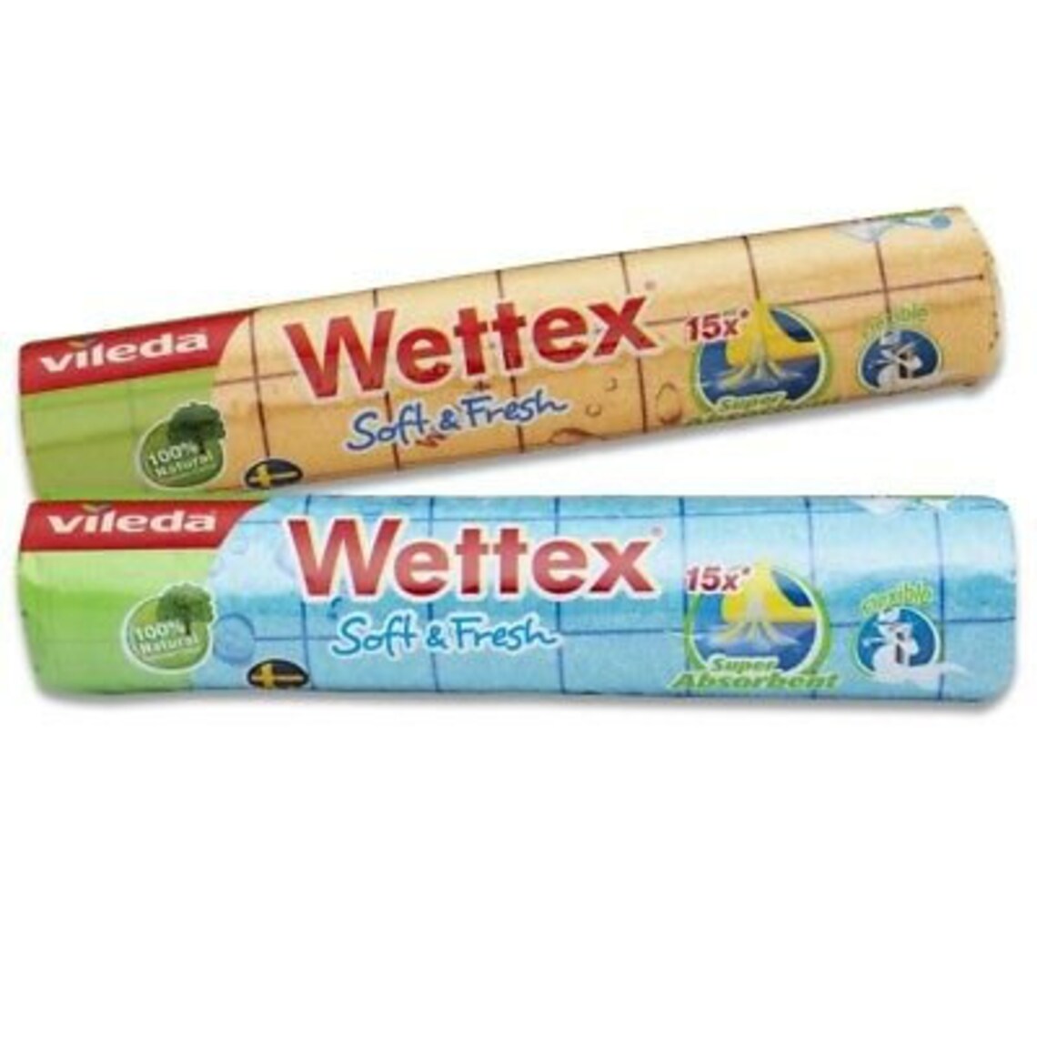 The Original Wettex Soft & Fresh (1 Roll) - Made in Sweden, Ships From ...