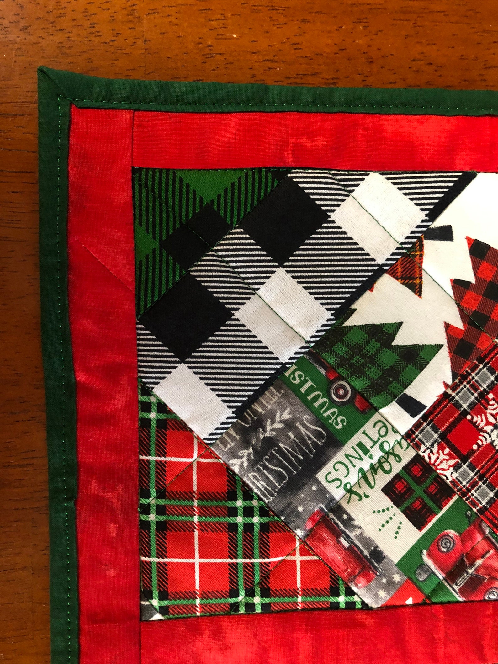 French Braid Table Quilted Table Runner. - Etsy