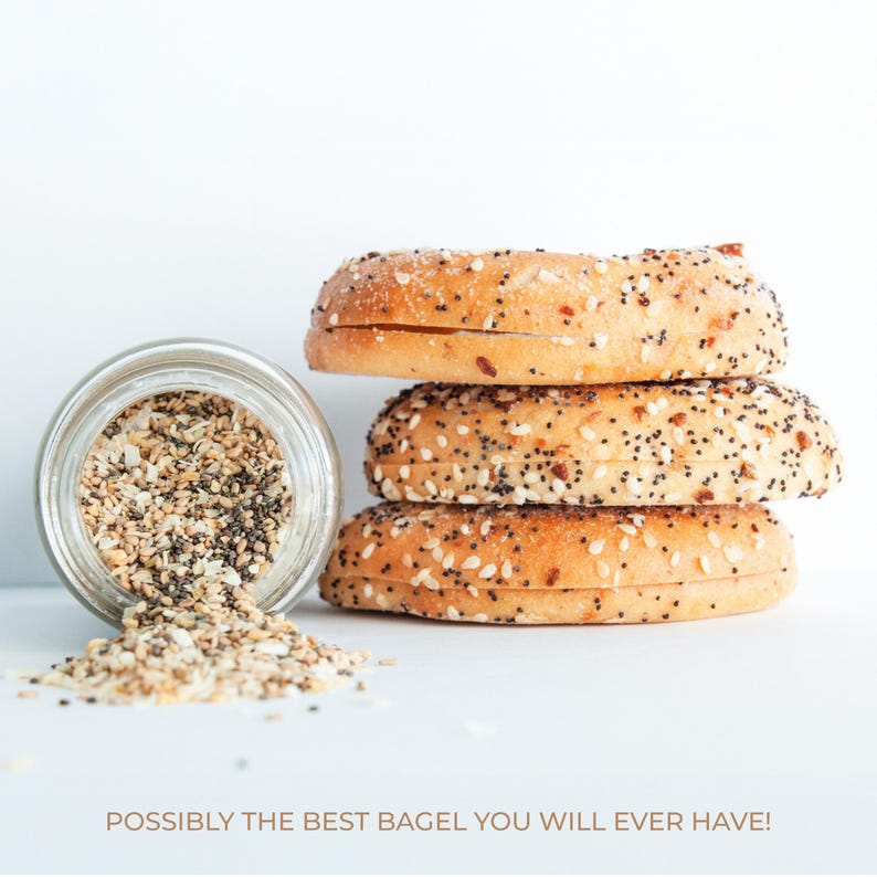 Easy Baking Recipe. Sourdough Bagels! Downloadable Recipe. Foolproof ...
