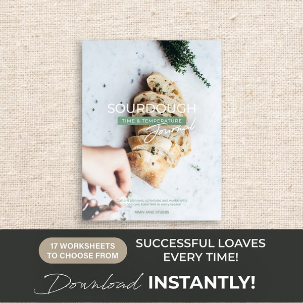 Sourdough Recipe Svg - Etsy