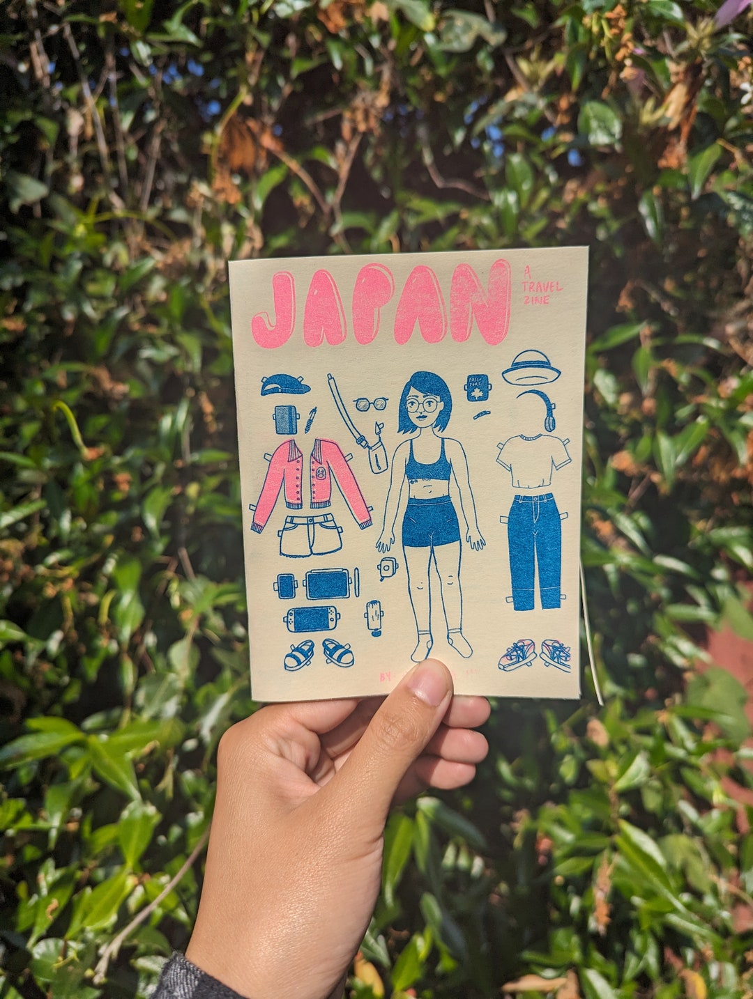 Japan Travel Risograph Zine - Etsy