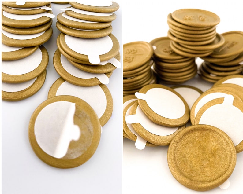 Wedding Seating Plan Table Numbers Wax Seal Stickers Self - Etsy