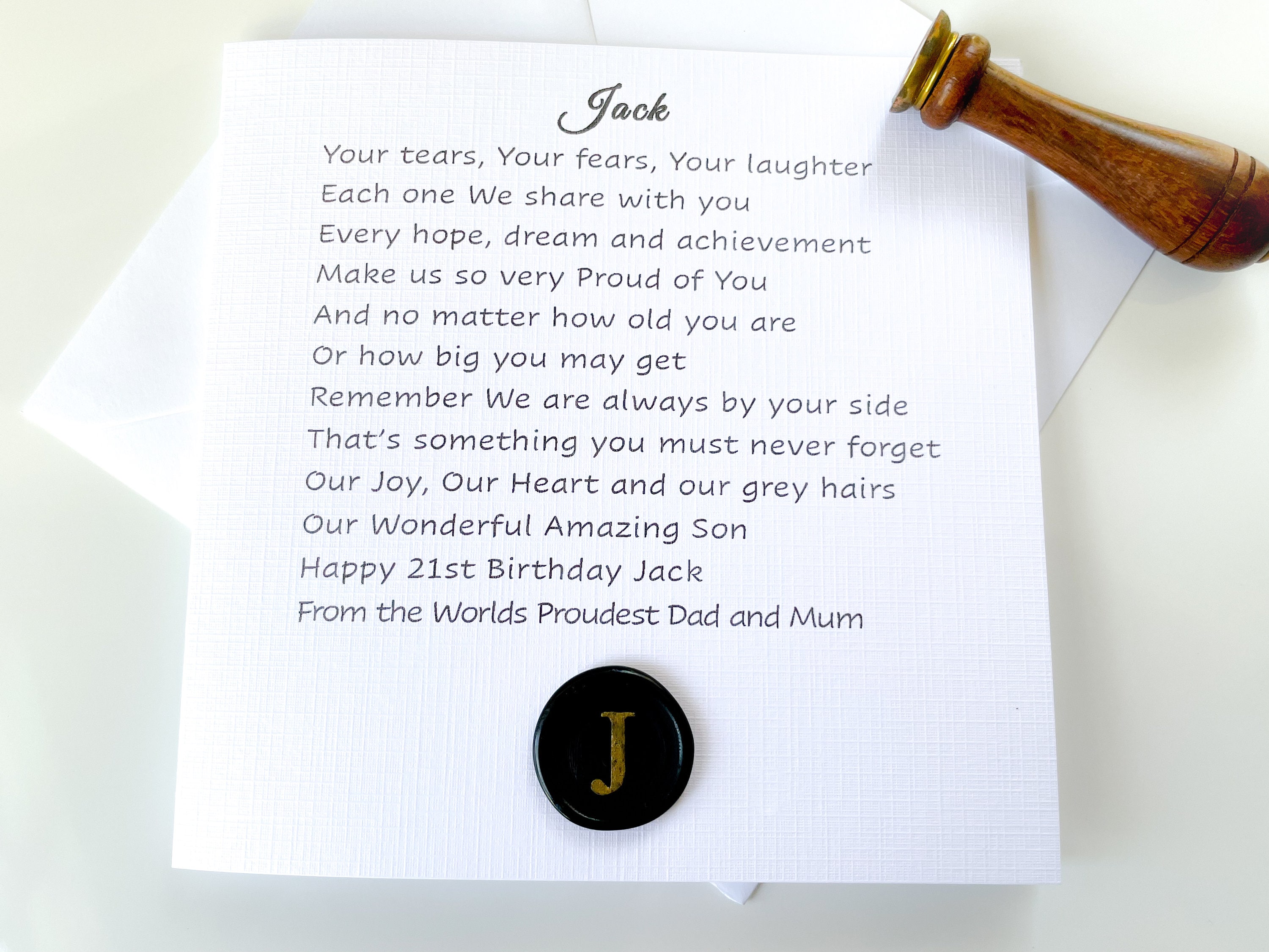 Son Birthday Card Personalised Adult Son Birthday Card Etsy Uk