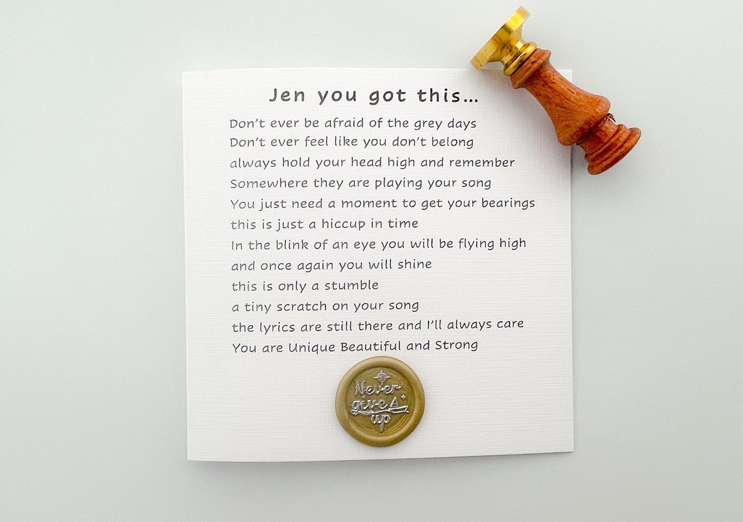 You Got This, Motivational Card for Her, Stay Strong Card for Him ...