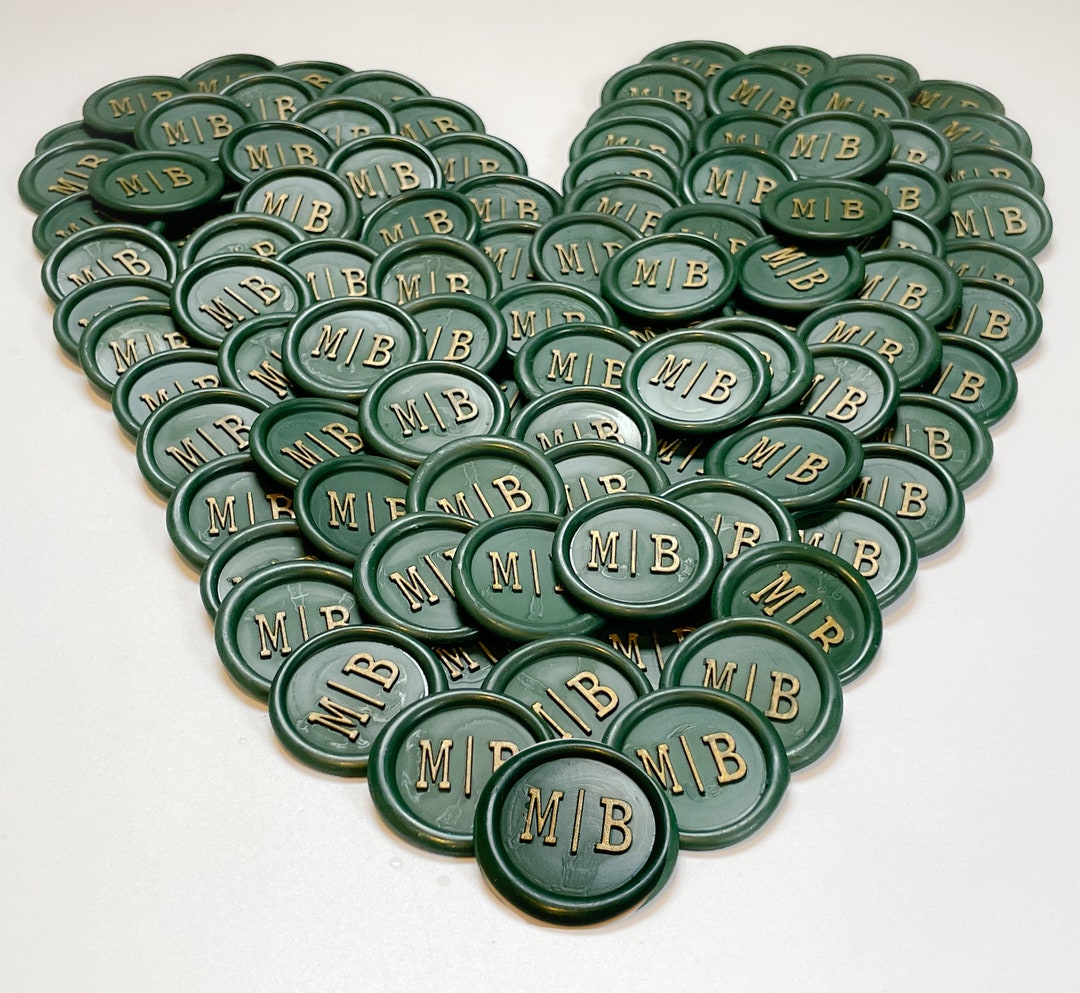 Wedding Wax Seal Stickers, Self Adhesive Peel 'n' Stick Wax Seals ...