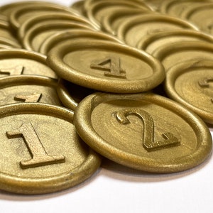 Wedding Seating Plan Table Numbers, Wax Seal Stickers Self Adhesive Wax ...