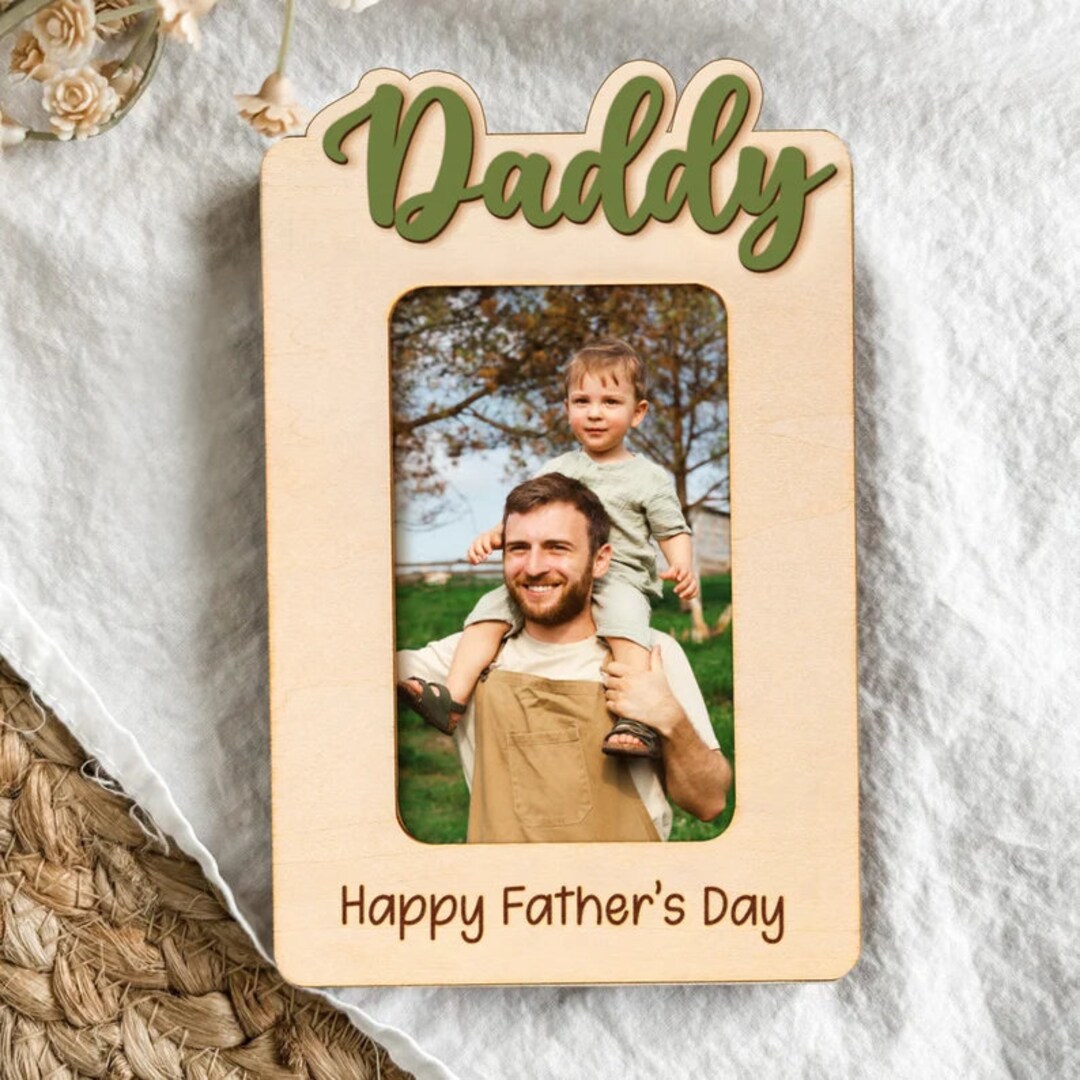 Father's Day Gift, Custom Photo Car Visor Clip, Picture Frame, Gift for ...