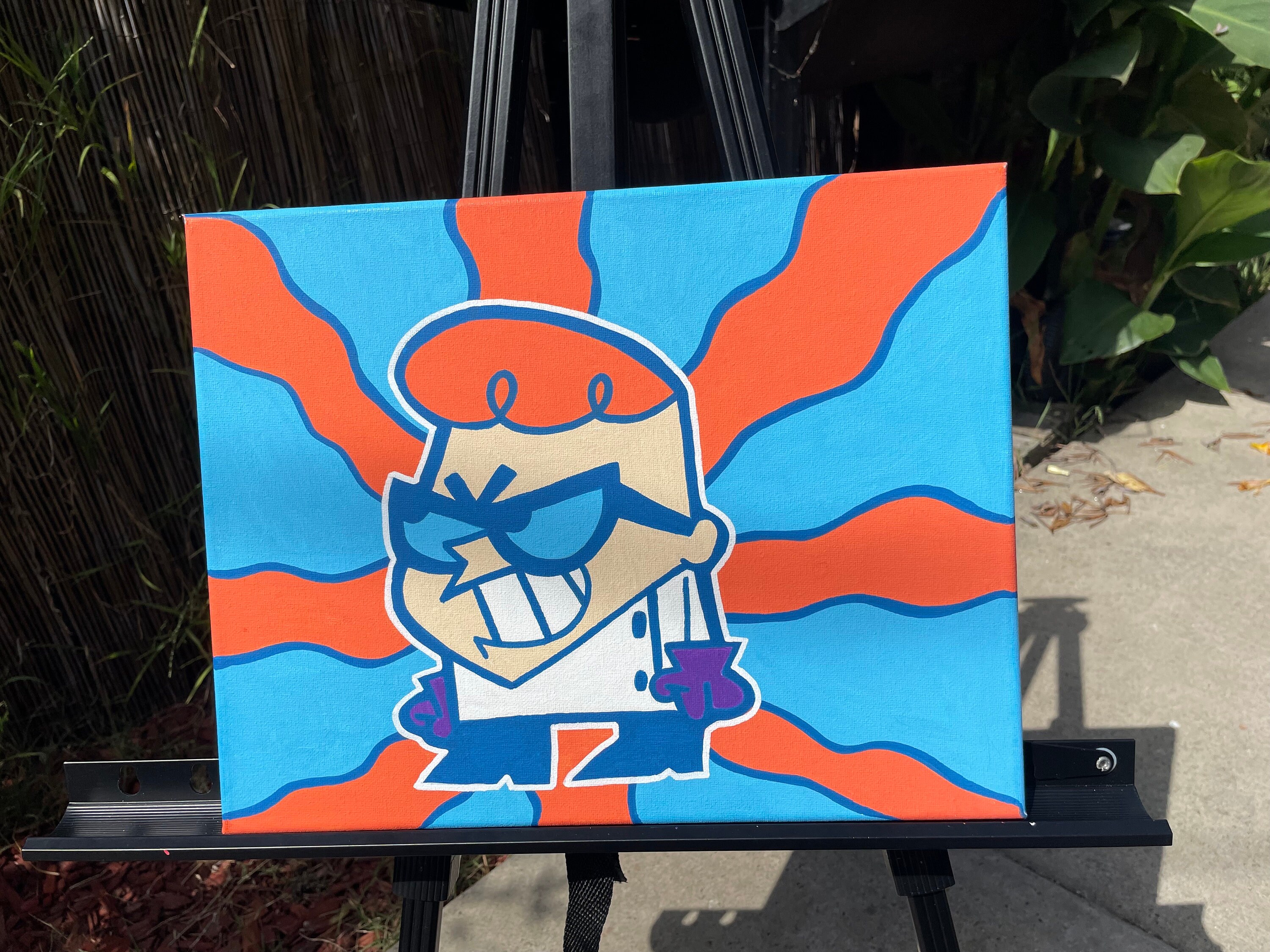 Cartoon Network Dexters Laboratory Canvas Art Painting - Etsy