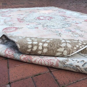 Oversize Floral Design Cream Color Carpet Trendy Home Decor - Etsy