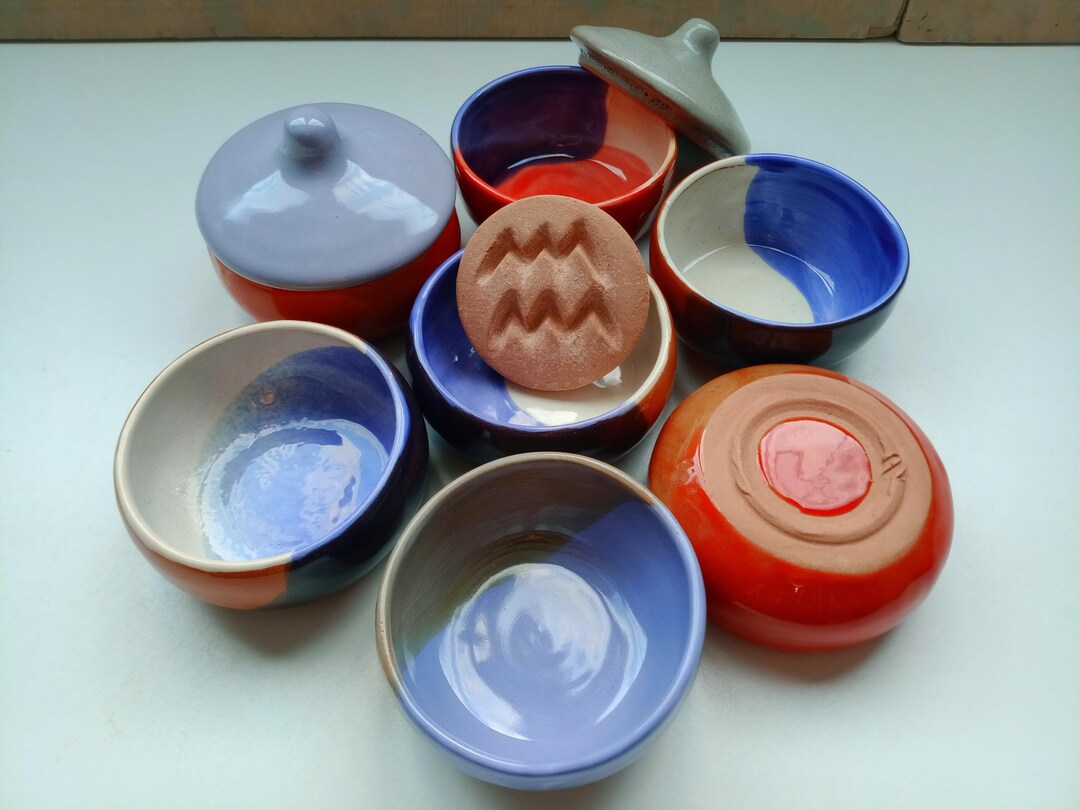 Zodiac Box in Majolica With Lid. - Etsy