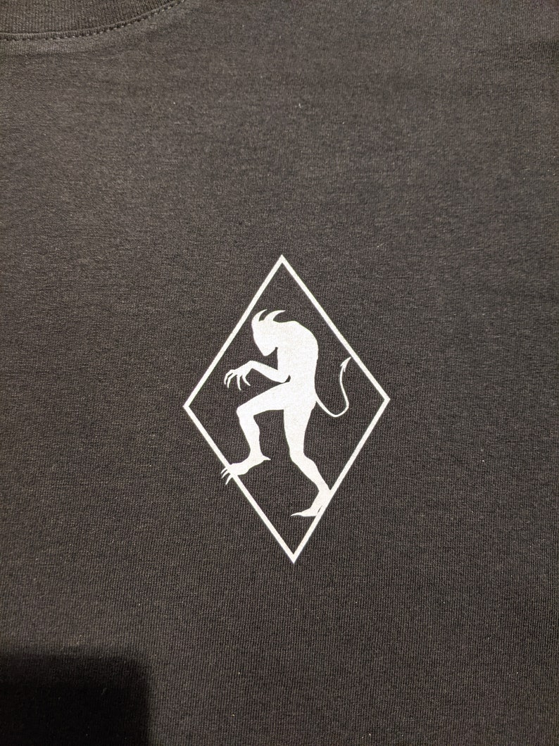 Signature Demon T-shirt / Demon Devil Brand Shirt T-shirt Tee | Etsy