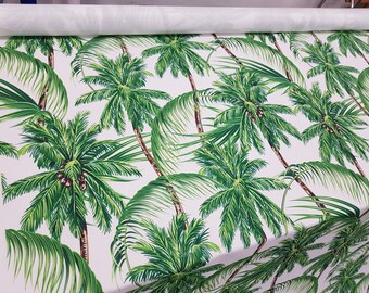 Palm Tree Fabric Palm Tree Print tiny by Shelbyallison - Etsy