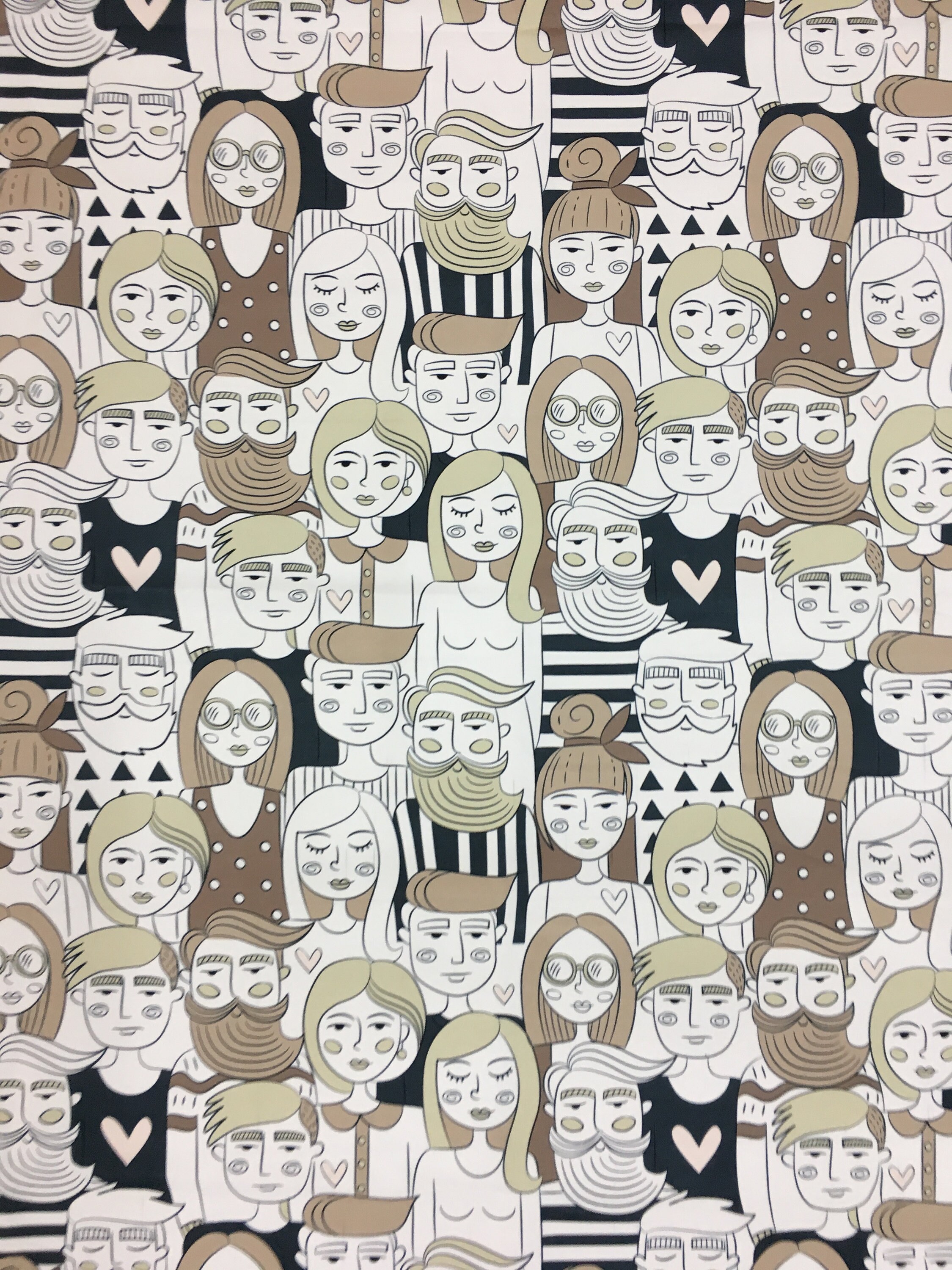 Human Faces Collage