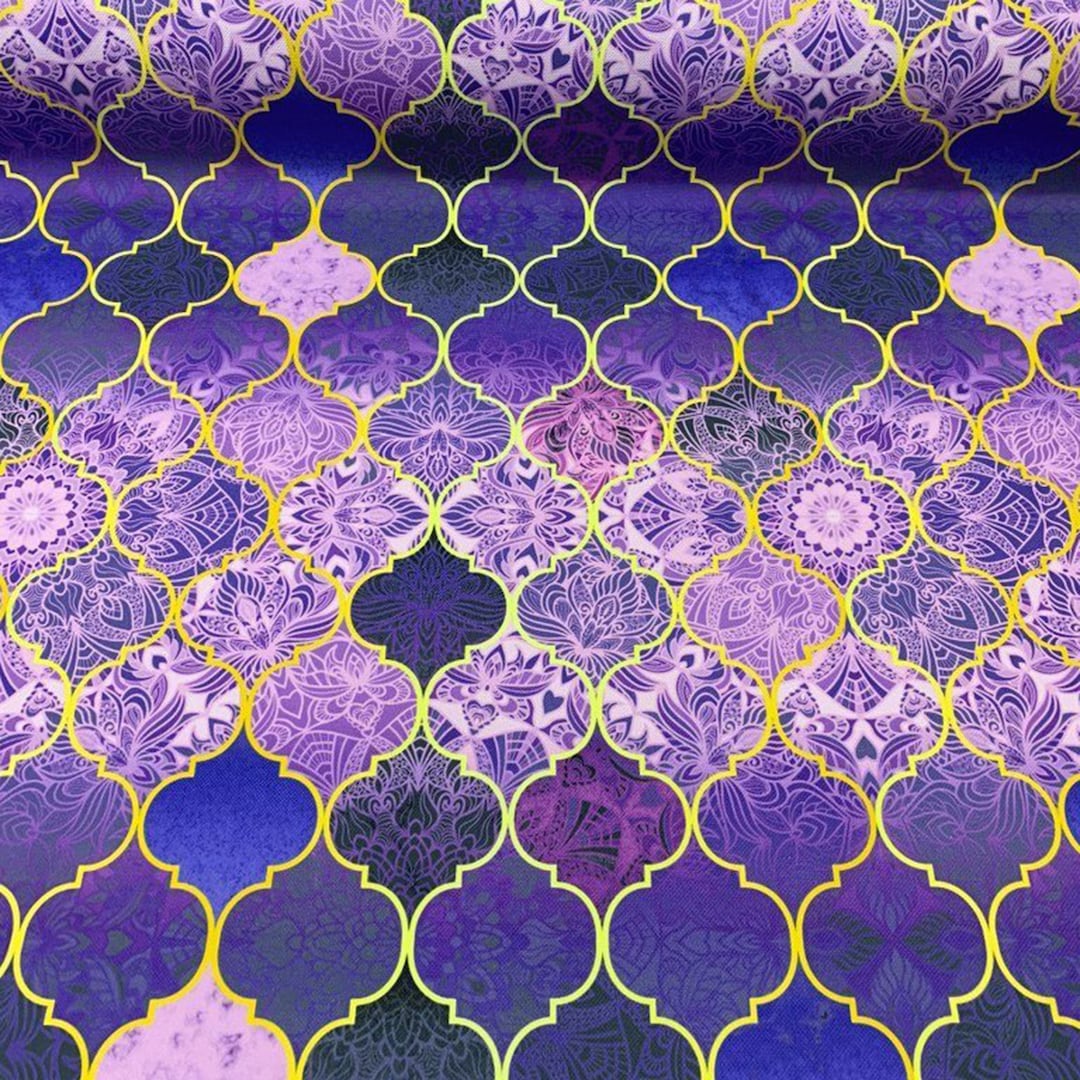 Moroccan Pattern, Upholstery Fabric, Moroccan Fabric, Fabric by the ...