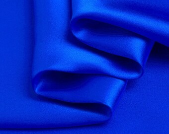 Pure Color Silk Light Gold Fabric Stretch Silk Satin Designer - Etsy