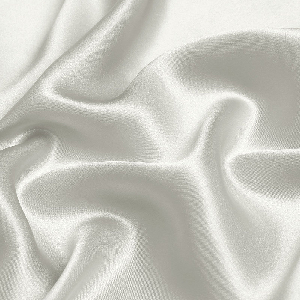 Pure Color Silk Light White Charmeuse Fabric-100% Pure Cotton - Etsy