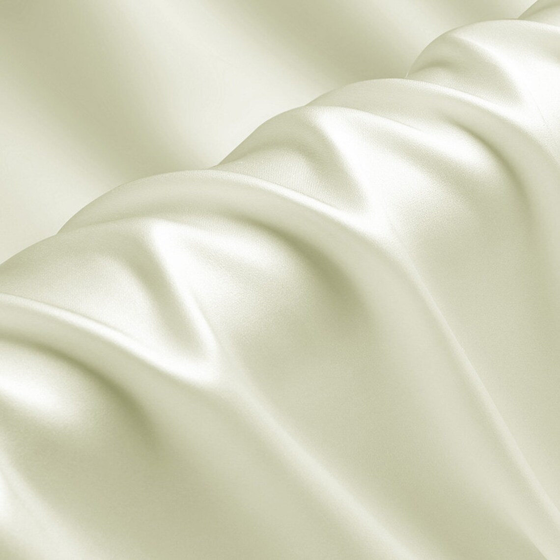 Pure Color Silk Milky White Fabric Stretch Silk Satin Designer - Etsy