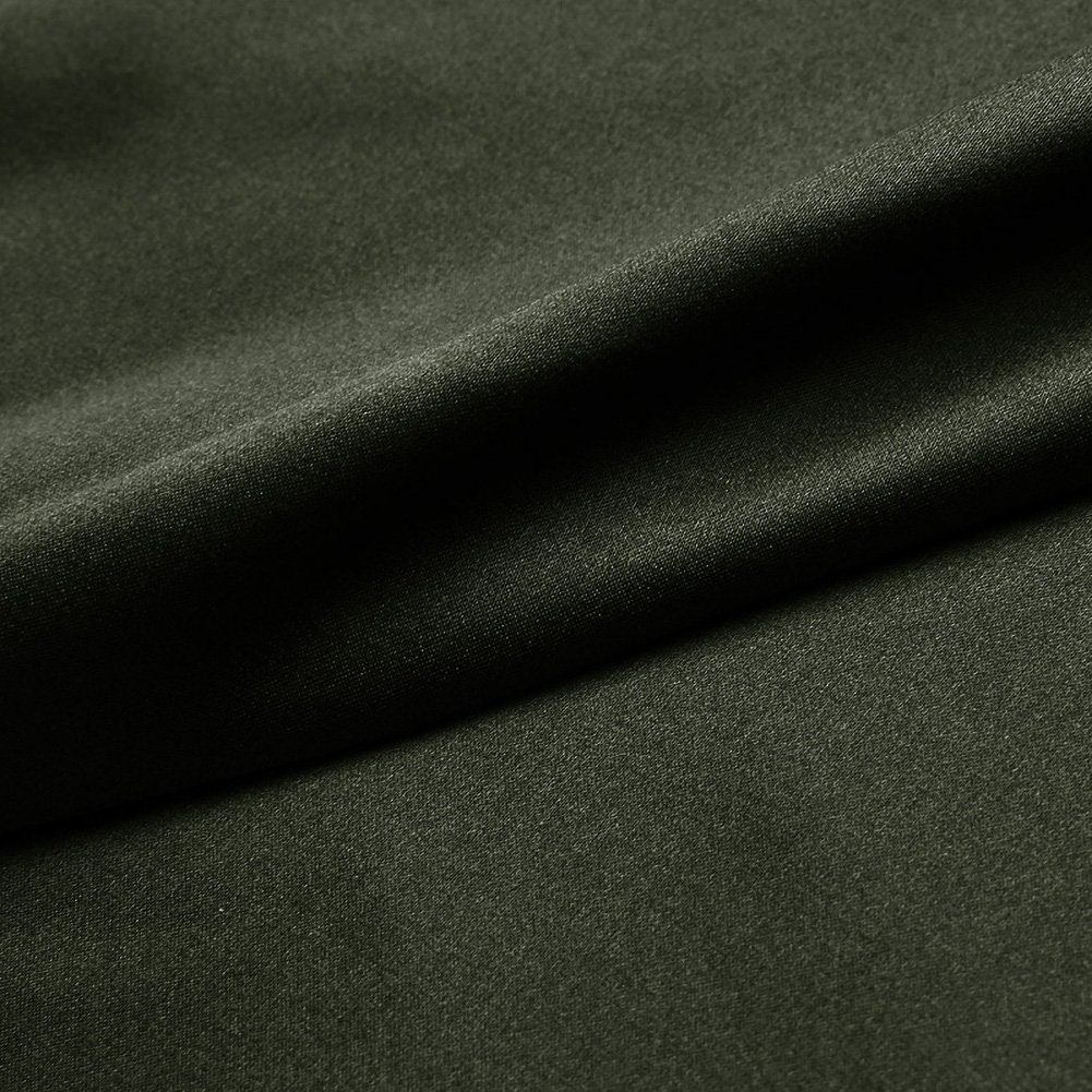 Solid Color Silk Army Green Fabric Stretch Silk Satin Designer - Etsy