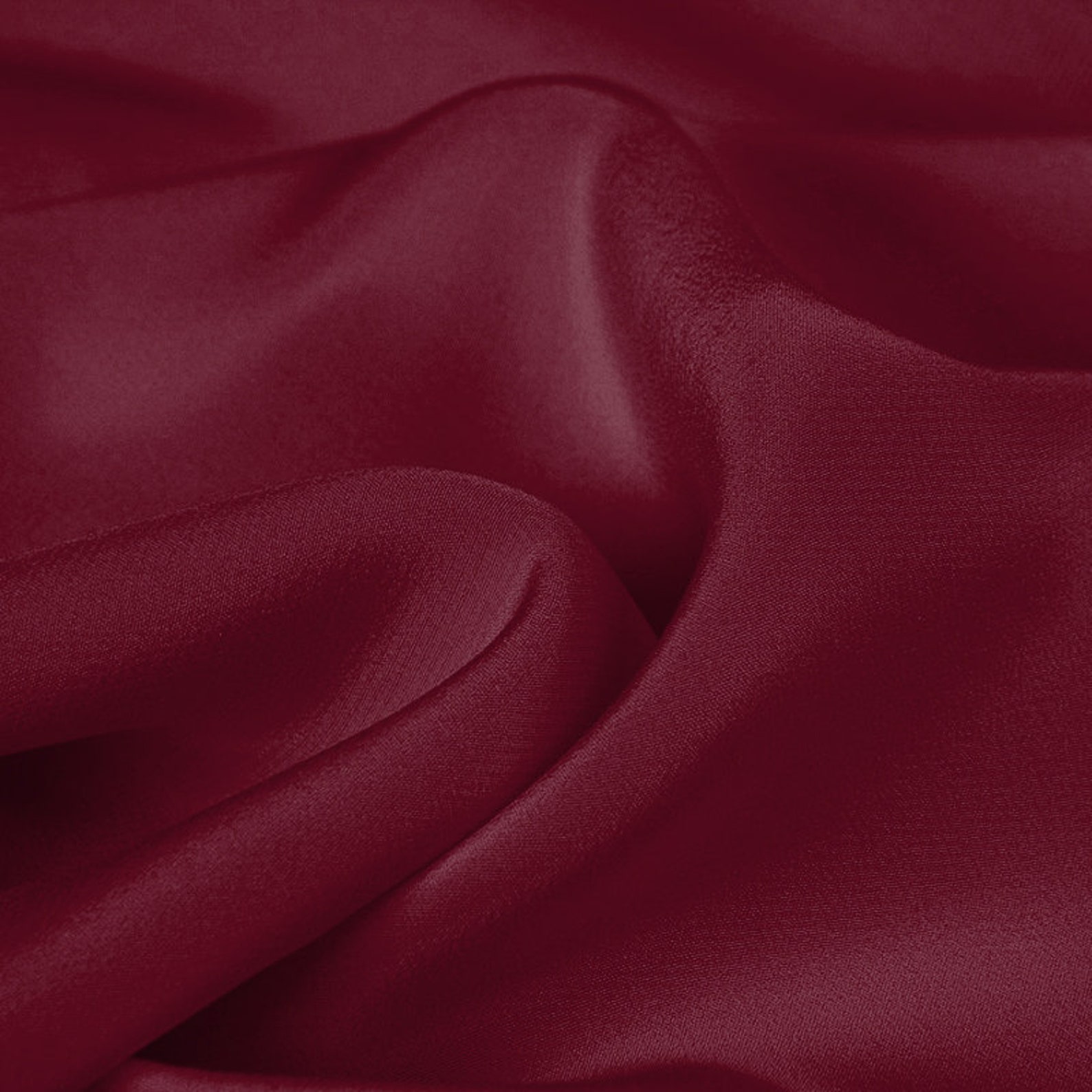 Pure Silk Red Wine Color Fabric 100% Silk Crepe De Chine - Etsy