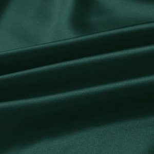 Pure Color Silk is Very Dark Cyan Charmeuse Fabric-100% Pure - Etsy