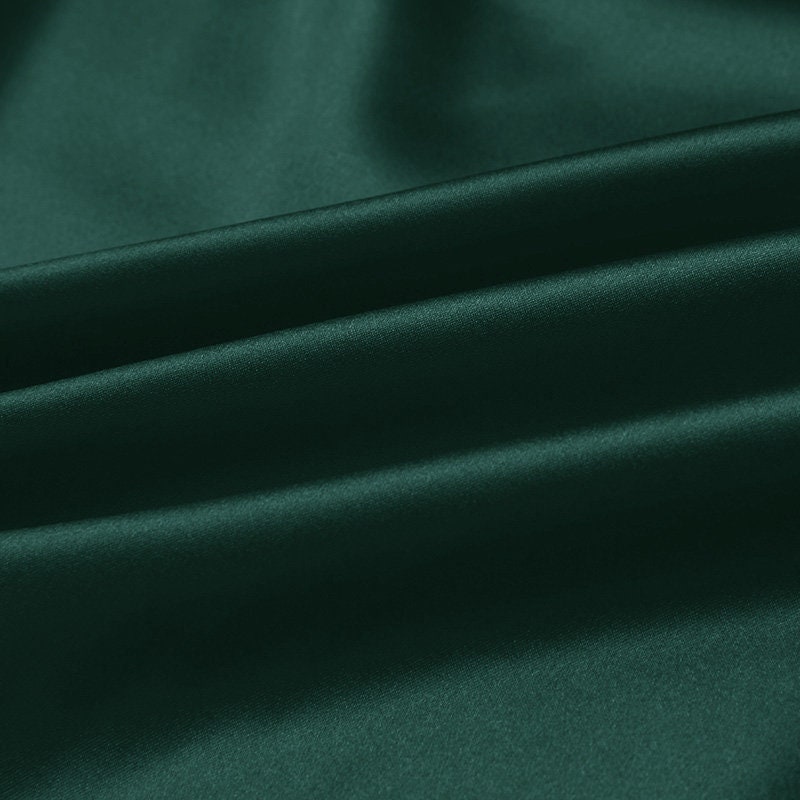 Pure Color Silk is Very Dark Cyan Charmeuse Fabric-100% Pure - Etsy