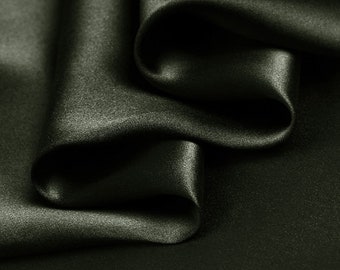 Pure Silk Cherry Pink Fabric Stretch Silk Satin Designer - Etsy