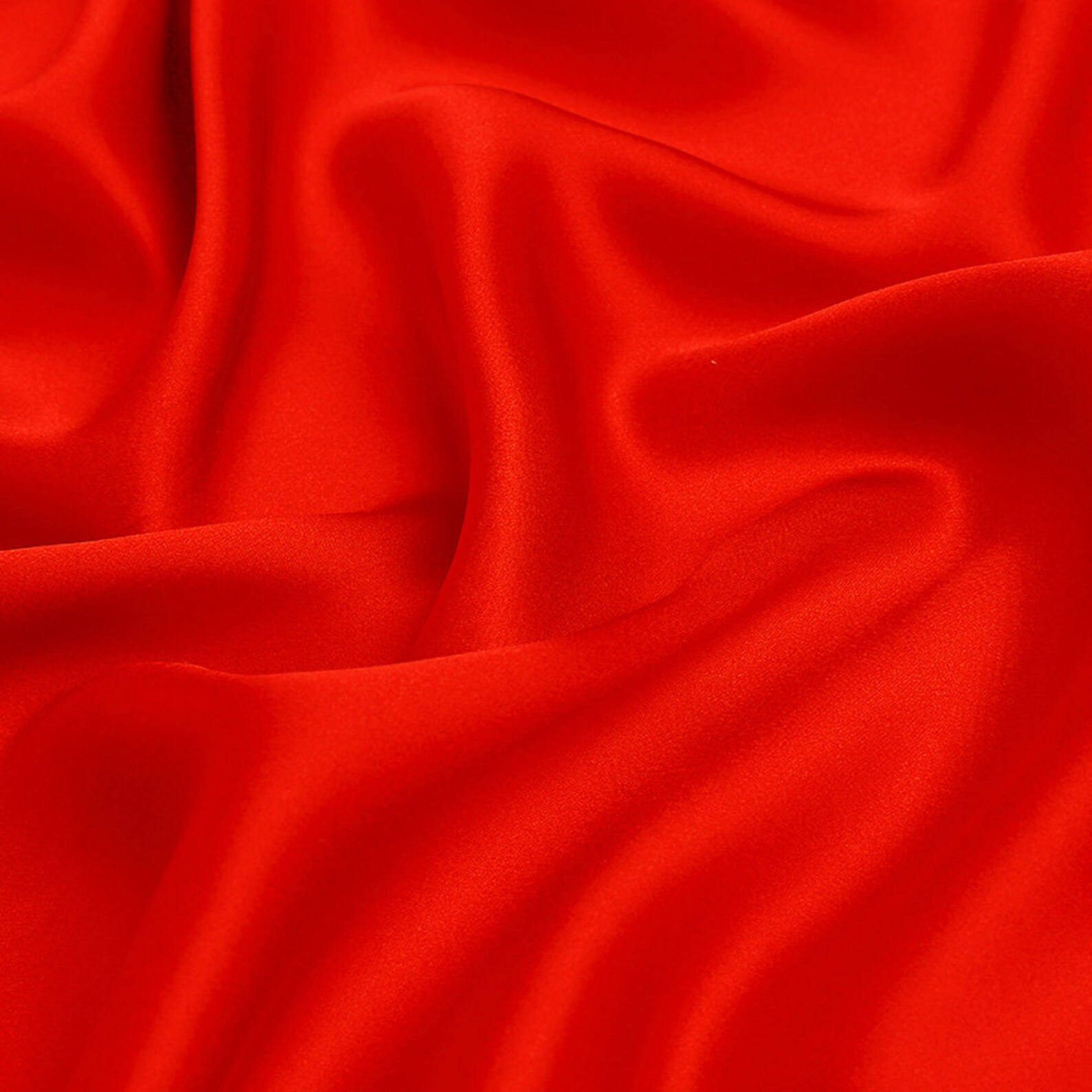 Pure Color Silk Dark Red Fabric Stretch Silk Satin Designer - Etsy