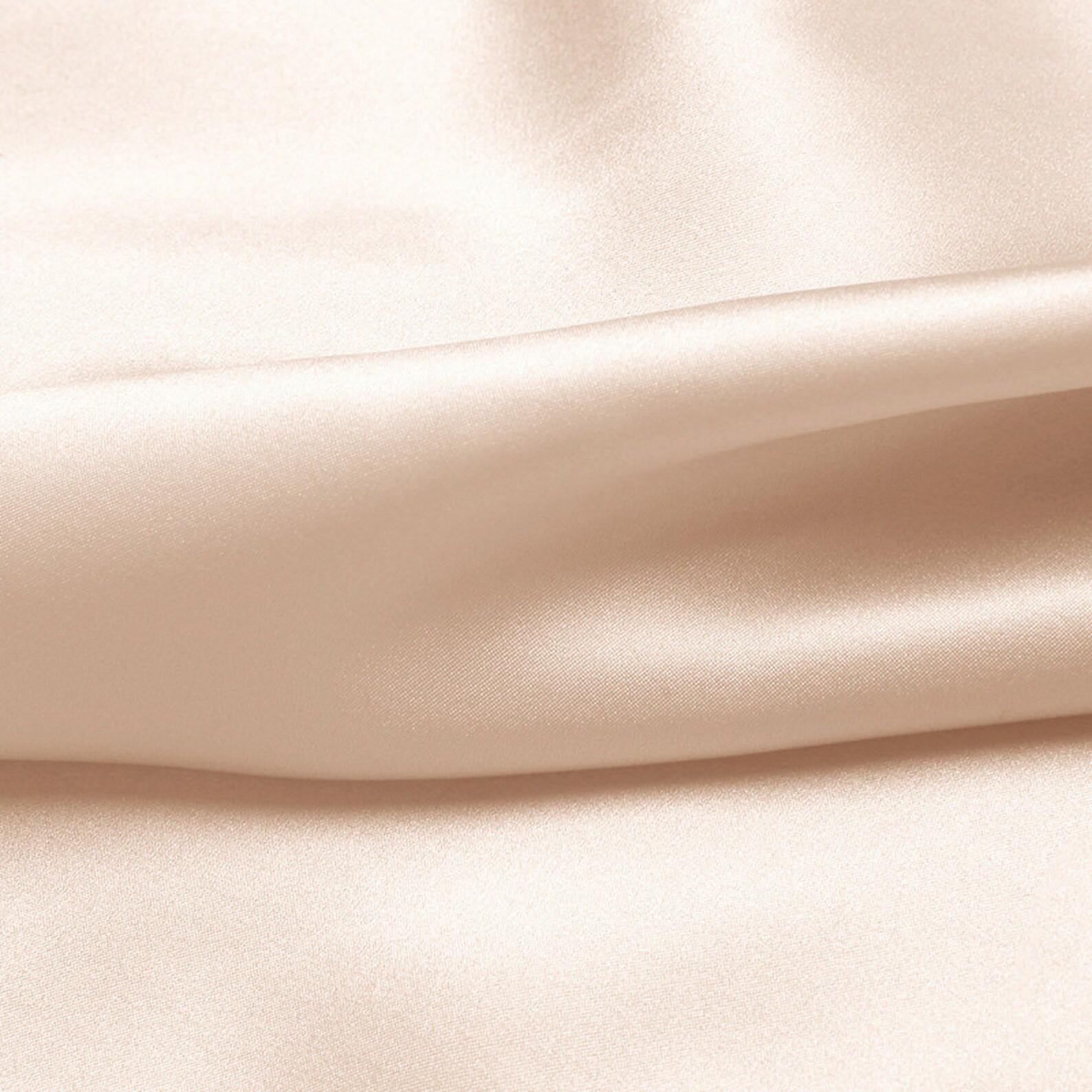 Pure Color Silk Light Flesh Color Fabric Stretch Silk Satin Designer ...