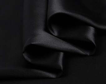 Pure Silk Red Wine Color Fabric 100% Silk Crepe De Chine - Etsy