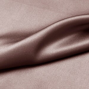 Pure Color Silk Light Wood Color Charmeuse Fabric-100% Pure Cotton ...